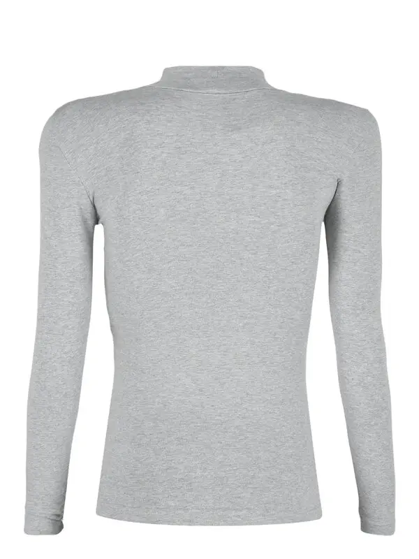 Balenciaga Slub Knit Top 'heather - Grey