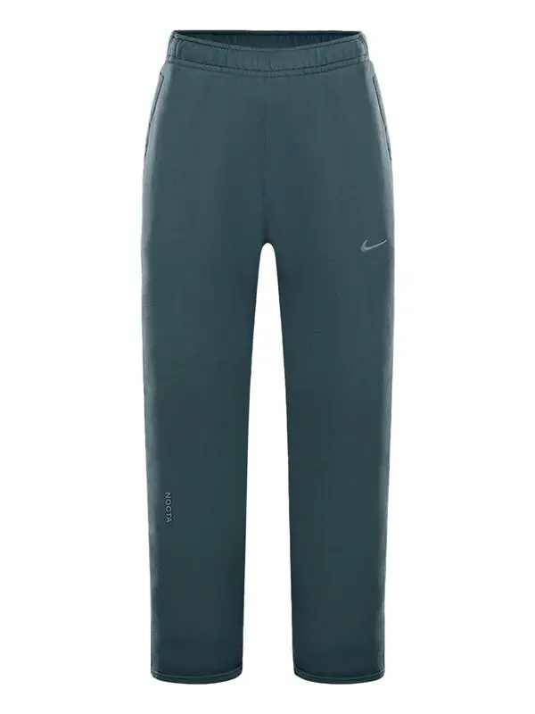 Nike X Nocta Fleece Cs Open Hem Sweatpant 'mineral Slate - Green