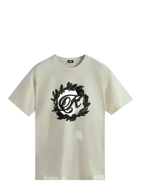 Kith Mas Wreath Tee 'sandrift - Cream