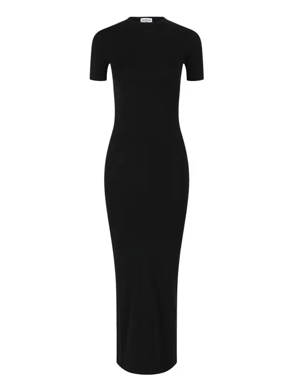 Balenciaga Extra Long Stretch Top - Black