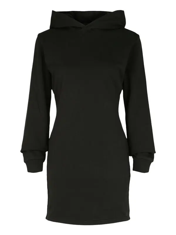 Balenciaga Fitted Hoodie Dress 'washed - Black