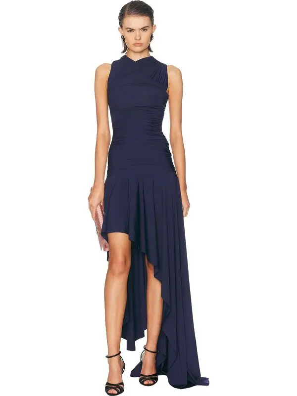 MAYGEL CORONEL Telon Dress - Navy