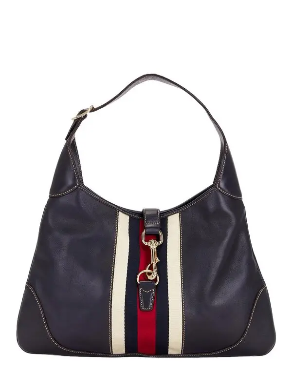 FWRD RENEW Gucci Jackie O Bouvier Hobo Bag - Blue