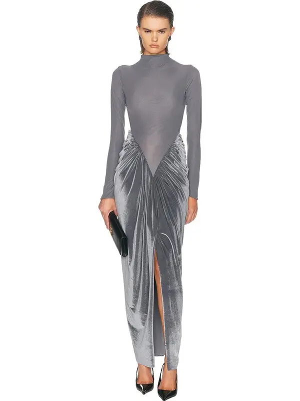 MAYGEL CORONEL Guernica Dress - Stone