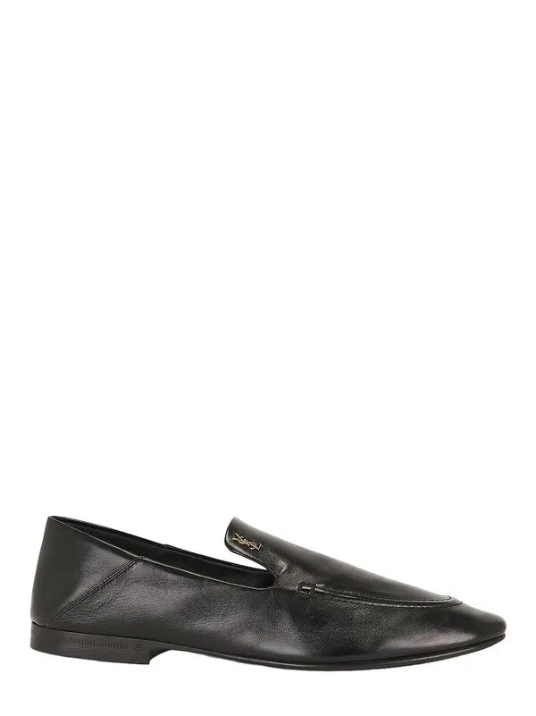Saint Laurent Alain Slipper - Noir