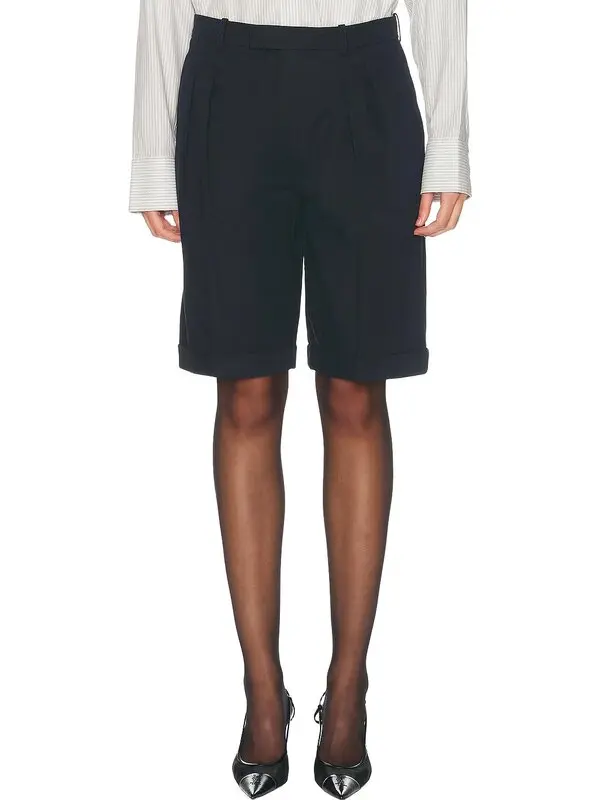 Saint Laurent Tailored Short - Navy