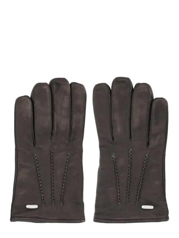 Our Legacy Guanti In Pelle - Black