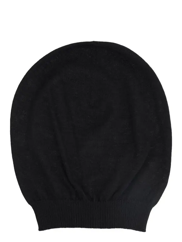 Rick Owens Berretto Medium - Black