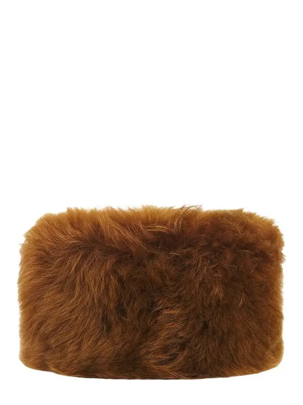 Saint Laurent Chapka Hat - Camel
