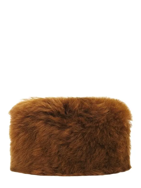Saint Laurent Chapka Hat - Camel