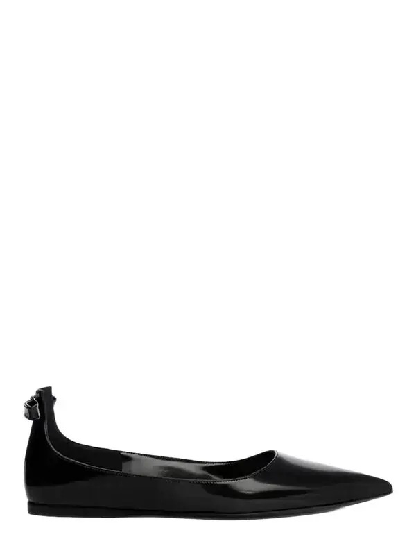 Pierre Hardy Cléo Pointed-toe Ballet Flats - Black
