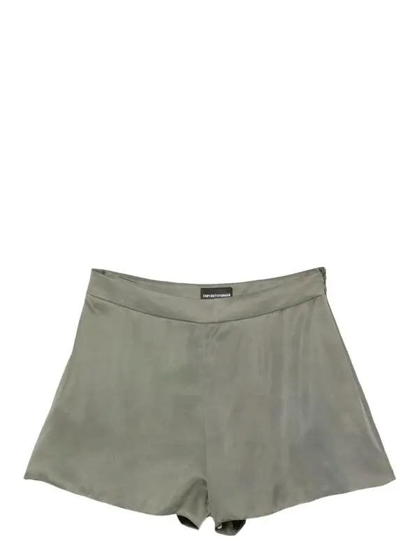Emporio Armani High-waisted Shorts - Green