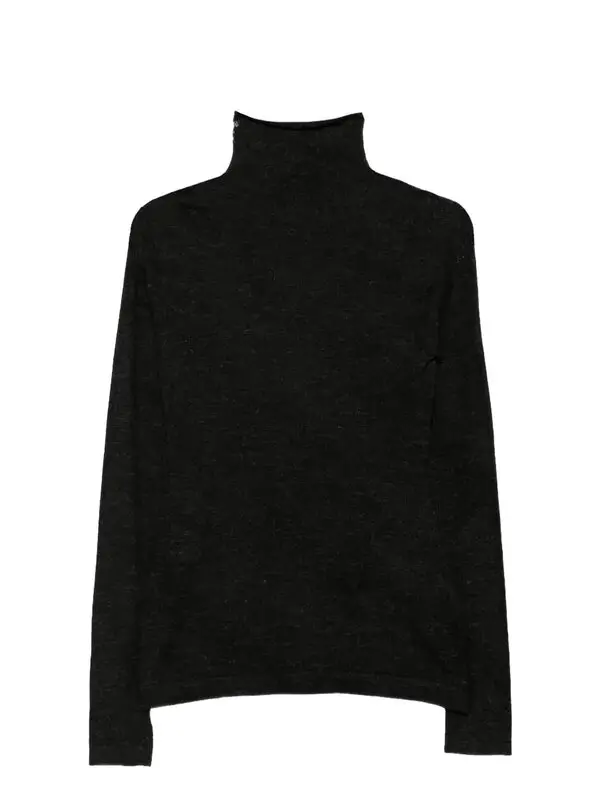 LAUREN MANOOGIAN High-neck Sweater - Black