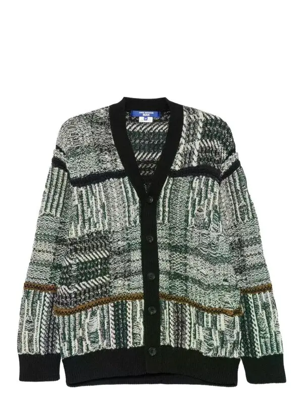 Junya Watanabe V-neck Cardigan - Black