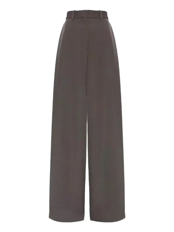 Balenciaga Squared Tailored Pants In Smoke - Grey