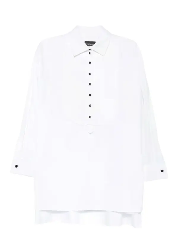 Emporio Armani Cotton Blouse - White
