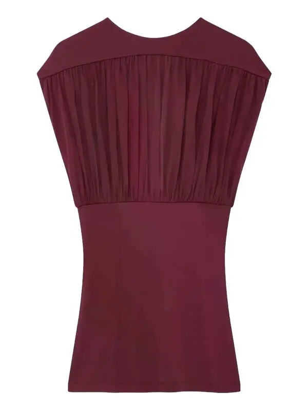 ANINE BING Fran Top Burgundy - Red