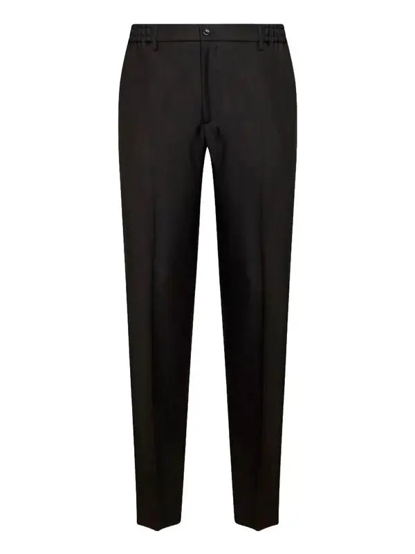 Tagliatore Tapered-leg Trousers - Brown