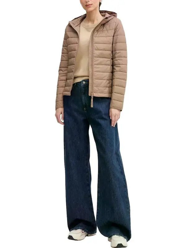 BENETTON Drop-shoulder Three-quarter Sleeve Sweater - Neutrals