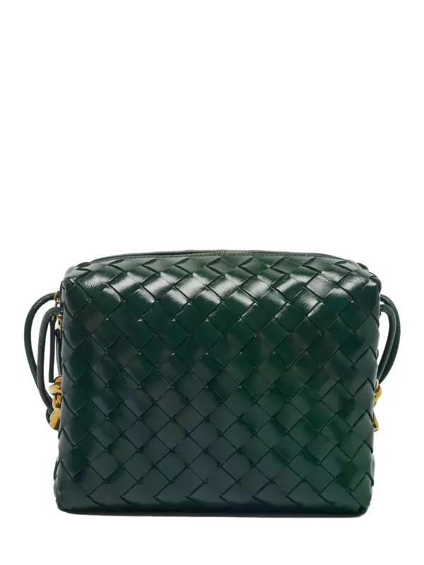 Bottega Veneta Intrecciato Loop Camera Bag - Green