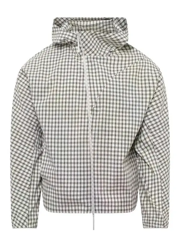 POST ARCHIVE FACTION Runner Asymmetric-zip Jacket - Neutrals