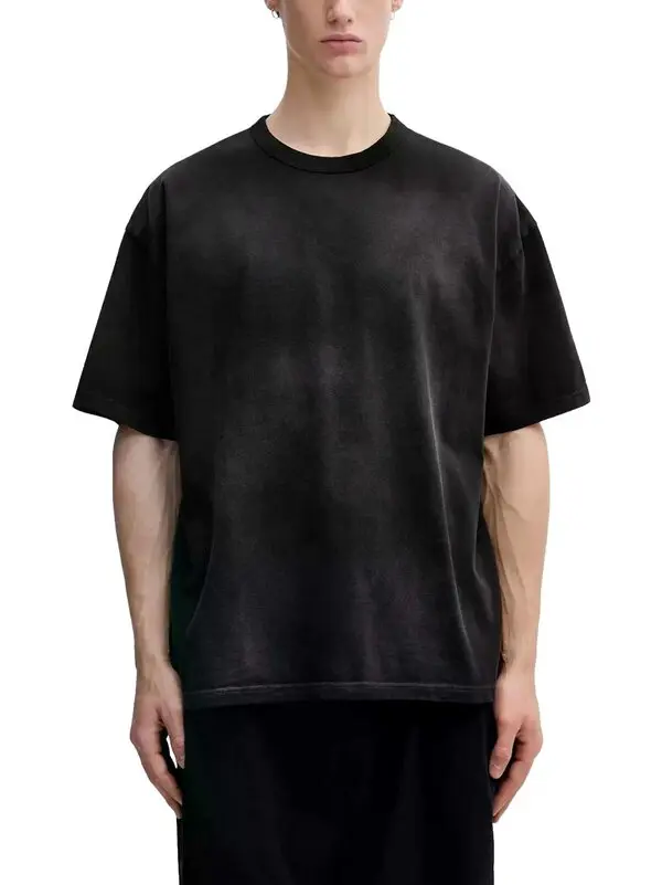 BEAMS Faded-effect T-shirt - Black