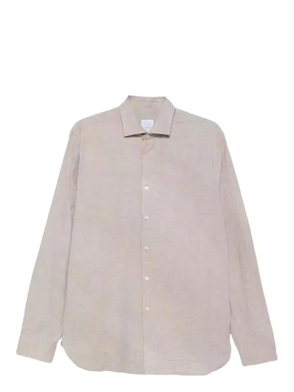 XACUS Legacy Cotton-flannel Shirt - Neutrals
