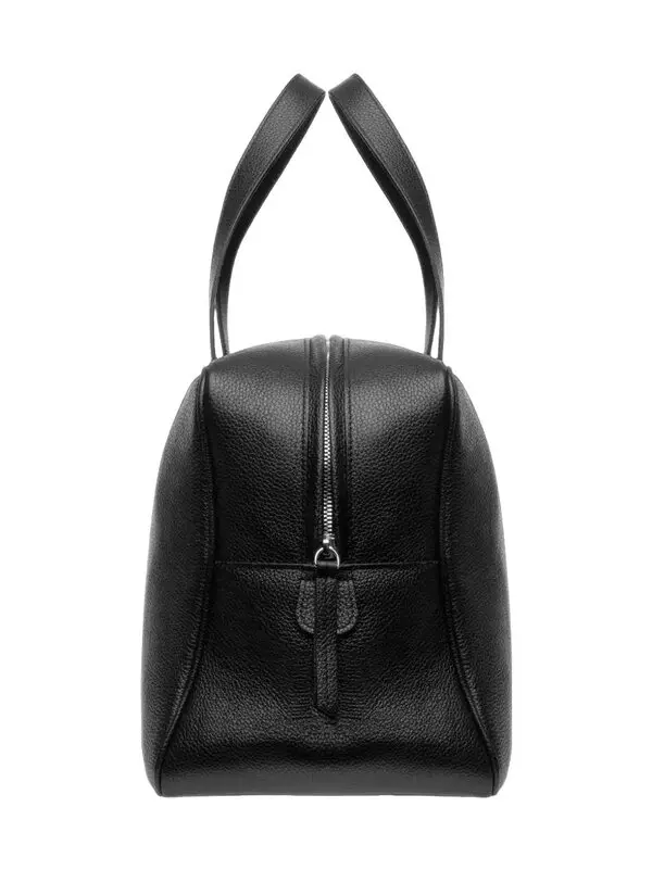 SITUATIONIST Grained Leather Tote Bag - Black