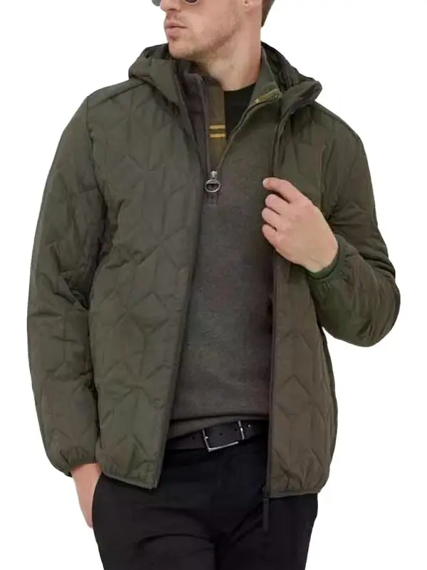 Barbour Cotton Quarter-zip Sweater - Grey
