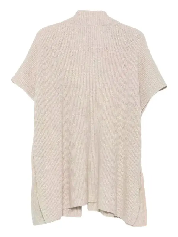 D.exterior Ribbed-knit Cashmere Cardigan - Neutrals