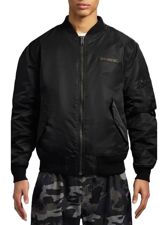 AVIREX Bomber Jacket - Black