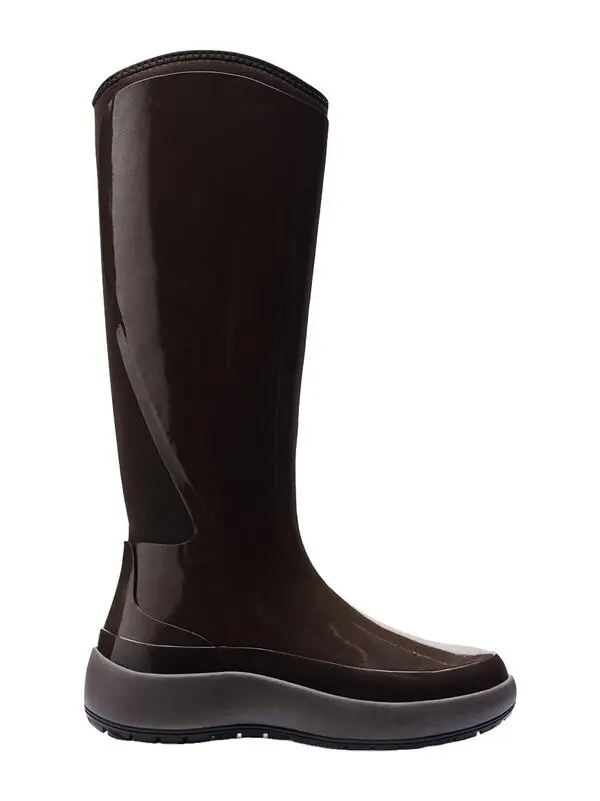 Rains The Dry High Waterproof Rain Boot - Bark Gloss