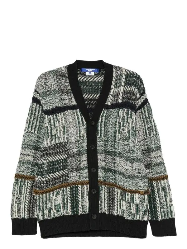 Junya Watanabe Wool Blend Cardigan - Black