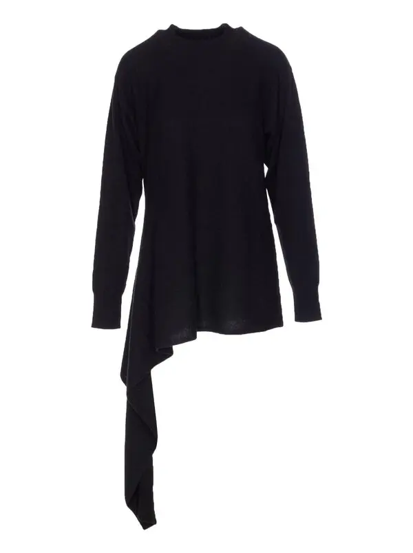 UMA WANG Cashmere Turtle-neck Sweater - Black