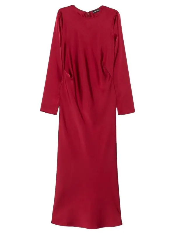 Emporio Armani Long Dress - Red