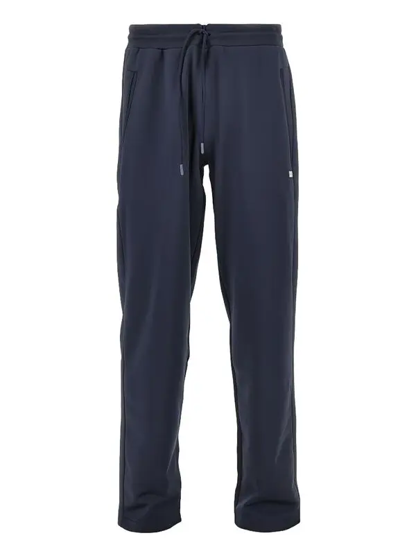 EA7 Logo Sweatpants - Blue