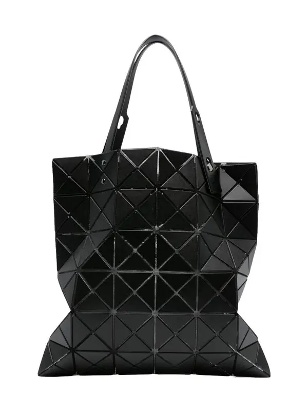 BAOBAO ISSEY MIYAKE Lucent Matte Medium Tote Bag - Black