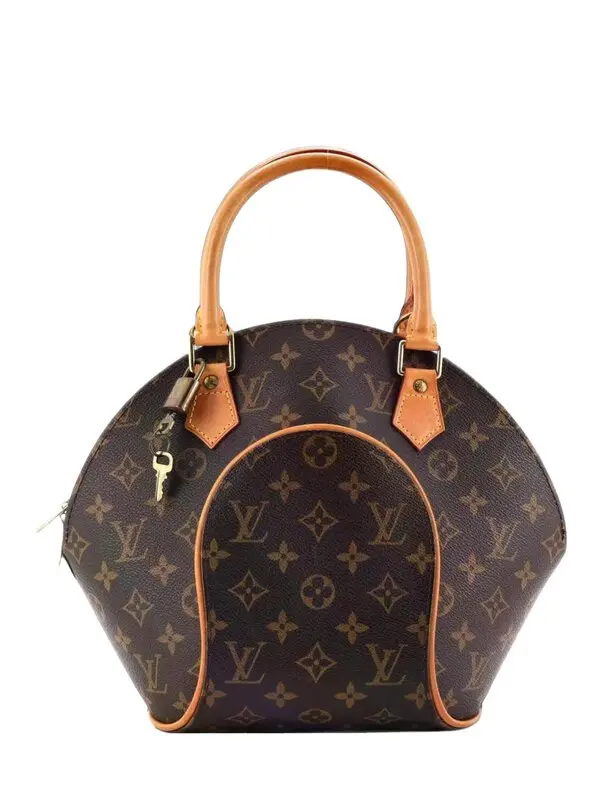 LOUIS VUITTON Ellipse Bag Monogram Canvas Pm Satchel - Brown