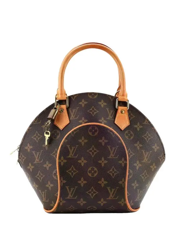 LOUIS VUITTON Ellipse Bag Monogram Canvas Pm Satchel - Brown