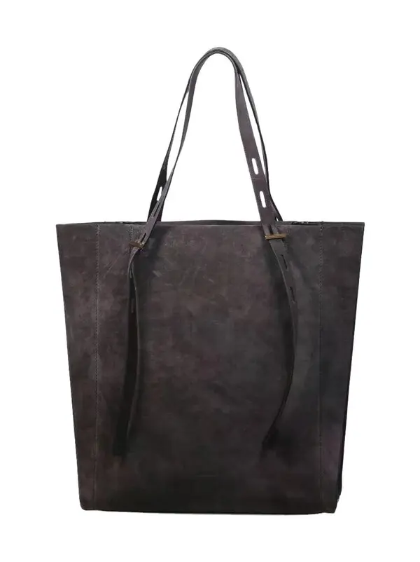 MINOBOSSI Kiki Suede Tote Bag - Brown