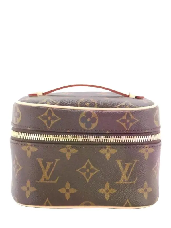 LOUIS VUITTON Nice Vanity Case Monogram Canvas Nano Pouch - Brown