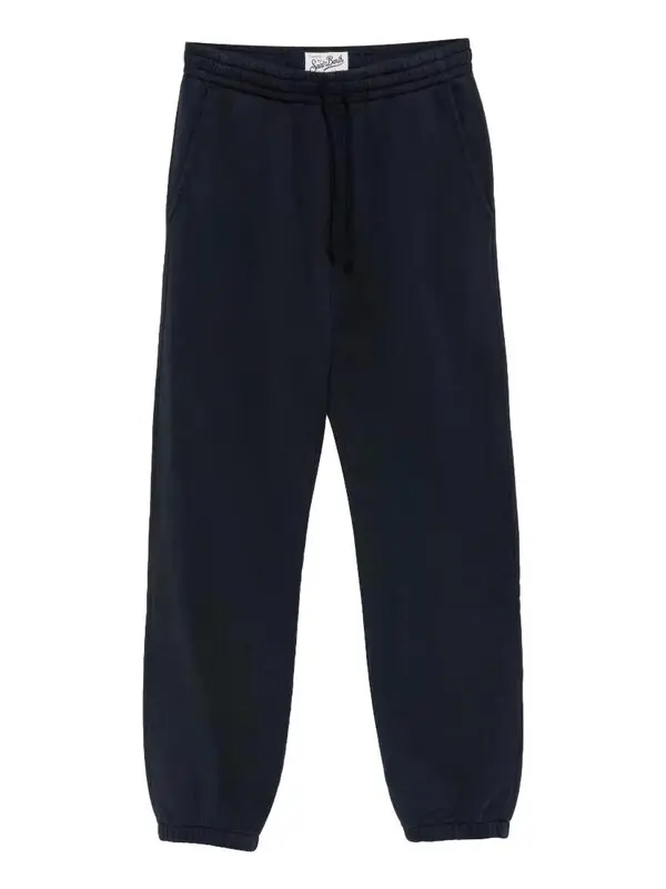 MC2 SAINT BARTH Drawstring-waist Track Pants - Blue