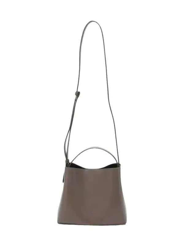 AESTHER EKME Mini Leather Tote Bag - Grey