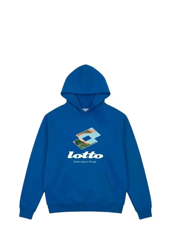 LOTTO Invitational Logo-print Hoodie - Blue