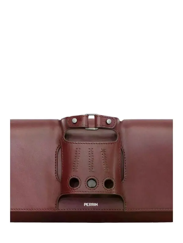 Perrin Le Cabriolet Glove Clutch - Red