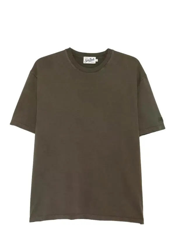 MC2 SAINT BARTH Johnny Logo-embroidered T-shirt - Green