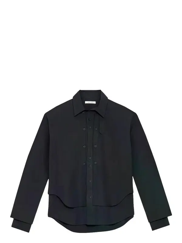 CRAIG GREEN Layered Long-sleeve Shirt - Black