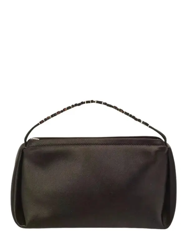 Alexander Wang Micro Marquess Satin Tote Bag - Black