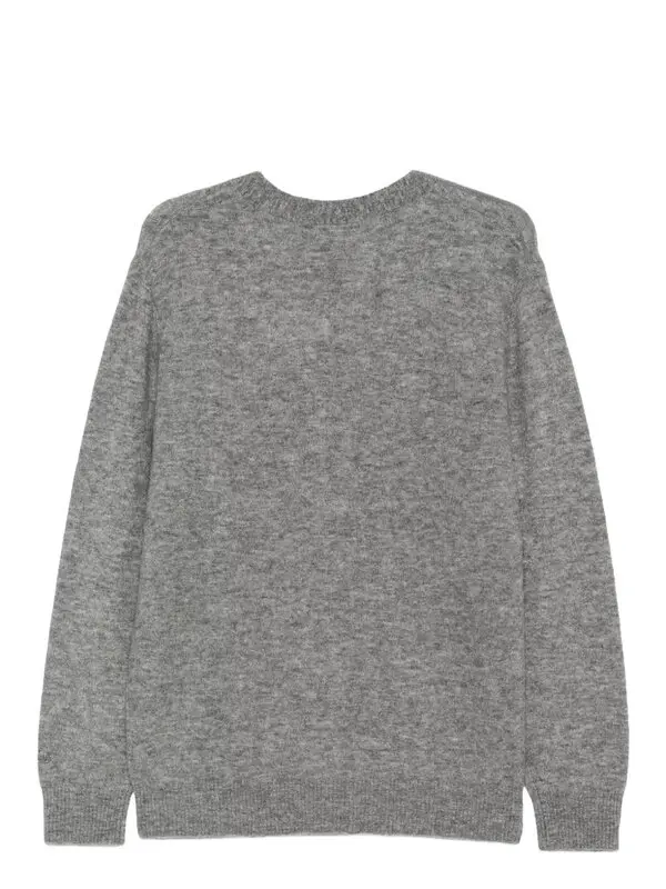 MC2 SAINT BARTH Herrinson V-neck Button-up Cardigan - Grey