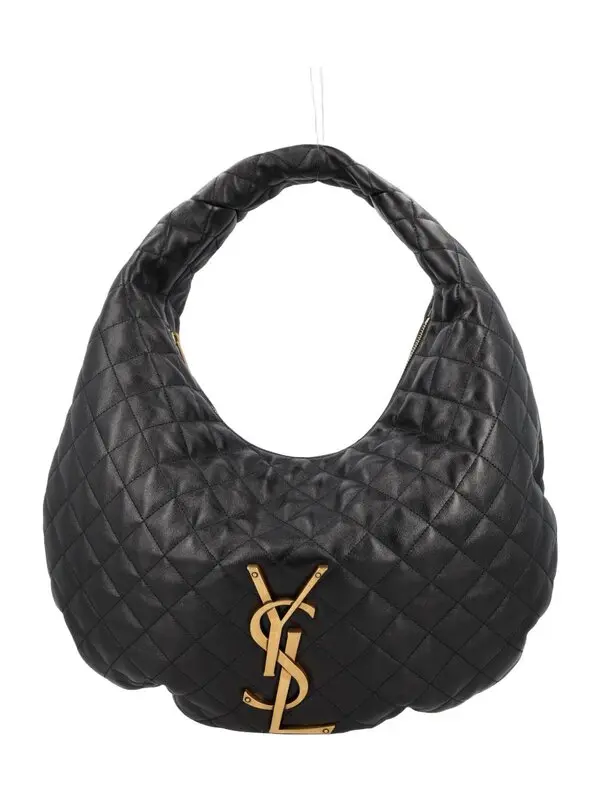 Saint Laurent Borsa Icare Hobo - Black